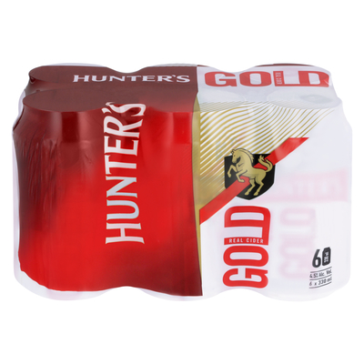 Hunters Gold Can 6 x 330ml | PnP