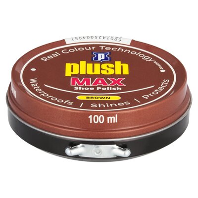 Plush Max Brown Shoe Polish 100ml | PnP