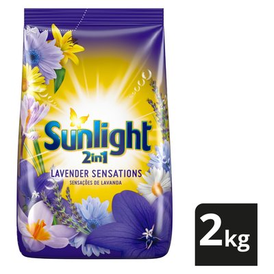 Sunlight Lavender Sensations 2in1 Hand Washing Powder Detergent 2kg | PnP