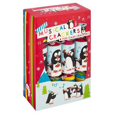Holly & Ivy Musical Crackers 8 Pack | PnP