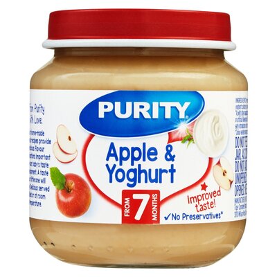 Purity Jar Apple & Yoghurt 125ml from 7 Months | PnP