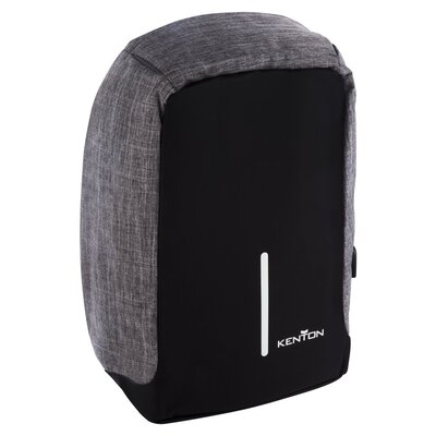 Kenton Black & Grey Anti Theft Laptop Bag | PnP