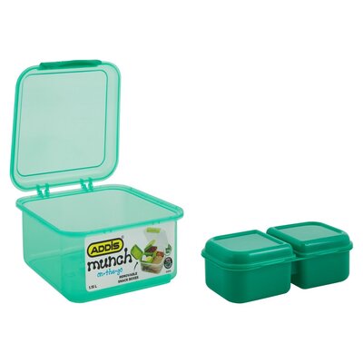 Addis Munch Square Lunch Box 1.15L | PnP
