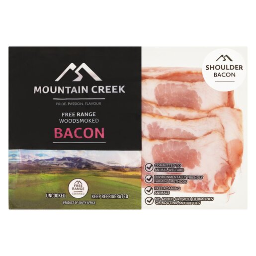 Mountain Creek Free Range Shoulder Bacon 200g | PnP
