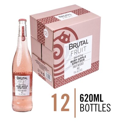 Brutal Fruit Ruby Apple NRB 12 x 620ml | PnP