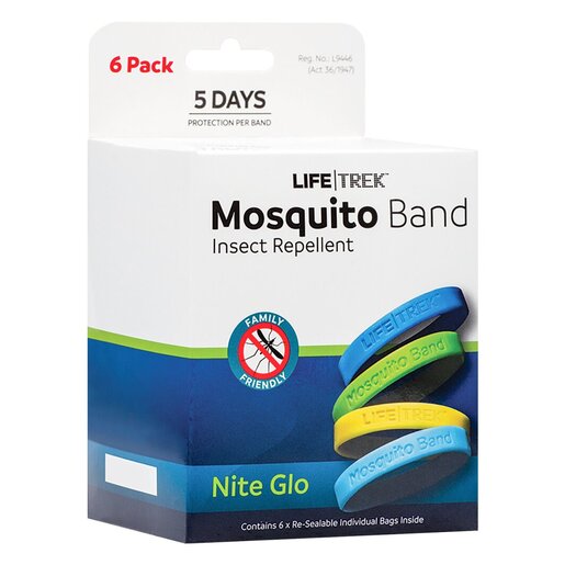 Lifetrek Mosquito Band Nite Glo 6 Pack | PnP