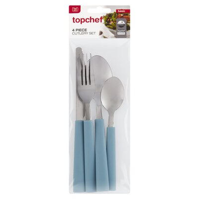 Top Chef Stainless Steel Cutlery Set 4 Pack | PnP