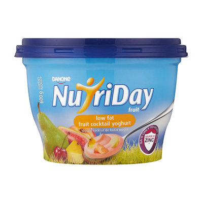 Nutriday Low Fat Fruit Cocktail Yoghurt 600g | PnP