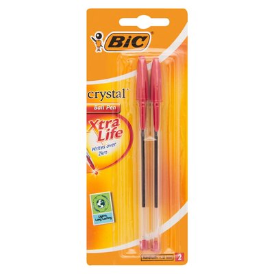 Bic Crystal Large Pen Blue 2up 2 Pack | PnP