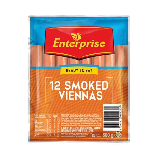 Enterprise Smoked Viennas 500g | PnP