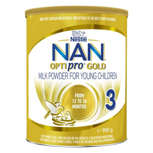 Nestle Nan Optipro Gold Stage 3 Gold Milk Powder 900g | PnP