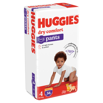 Huggies Disposable Junior Pants Size 4 Jumbo Pack 56 Pants | Smart ...