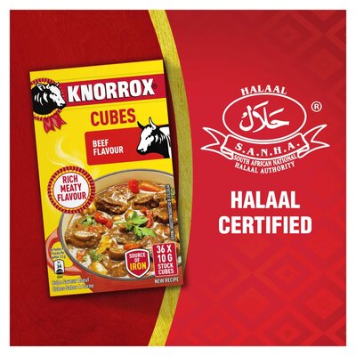 Knorrox Beef Stock Cubes 36 x 10g | PnP