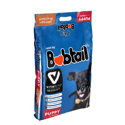 Bobtail Puppy Mini Chunks Chicken 7kg | PnP
