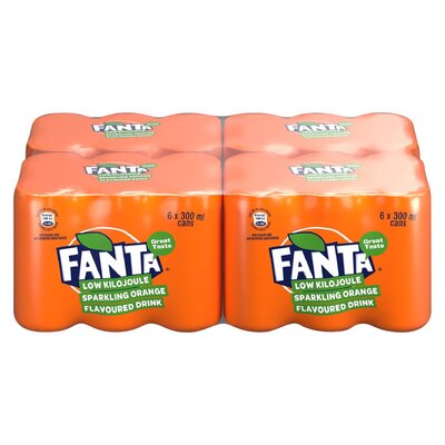 Fanta Orange 300ml Can x 24 | PnP