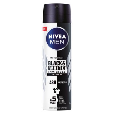 Nivea Men Black & White Power Deodorant Body Spray 150ml | Smart Price ...