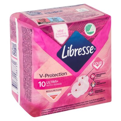 Libresse Normal Ultra Pads With Wings 10 Pack | PnP