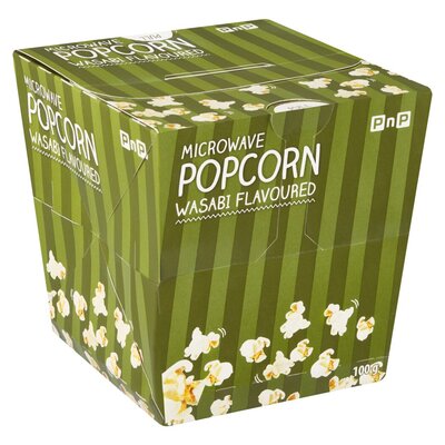 PnP Wasabi Flavoured Pop Up Microwave Popcorn 100g | PnP