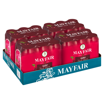 Mayfair Gin & Dark Cherry 24 x 440ml | PnP