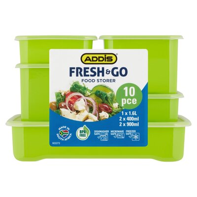 Addis Fresh & Go Food Storage Set 10 Piece | Smart Price Specials | PnP ...