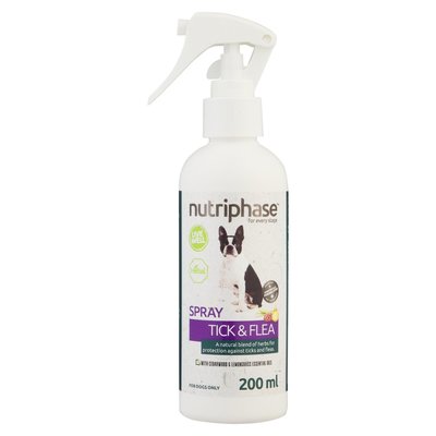 Nutriphase Natural Tick & Flea Spray 200ml | PnP