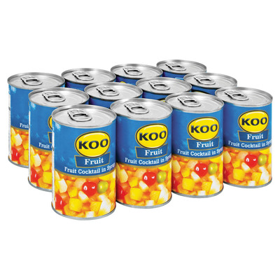 Koo Choice Grade Fruit Cocktail 410g x 12 | PnP