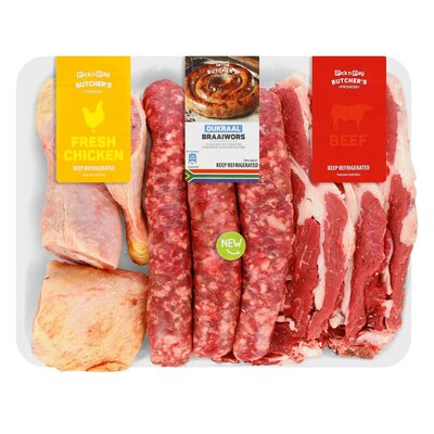 PnP Chicken, Prime Rib & Wors - Avg Weight 900g | PnP