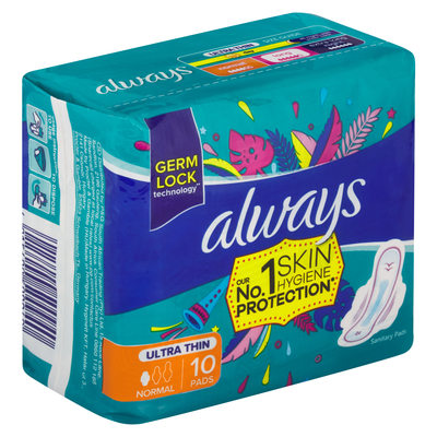 Always Ultra Sanitary Pads Regular 10 Pack | PnP
