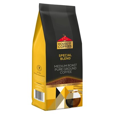 House of Coffees Special Blend Medium Roast Ground Coffee 500g | Smart ...