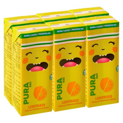 Pura Kids Lemonade Infused Drink 6 x 200ml | PnP