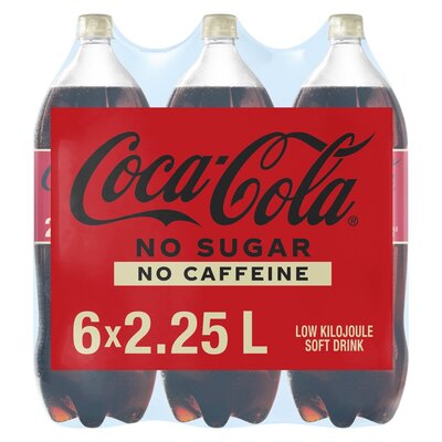 Coca-Cola No Sugar & No Caffeine 2.25l x 6 | PnP