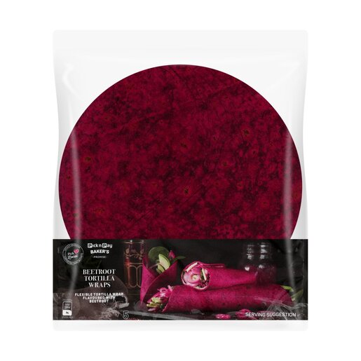 PnP Beetroot Tortilla Wrap 5 Pack | PnP