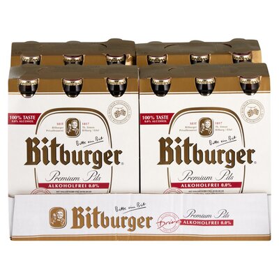Bitburger Drive 0% 4 x 340ml | PnP