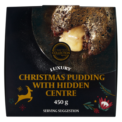 Crafted Collection Christmas Pudding with Hidden Centre 450g | PnP