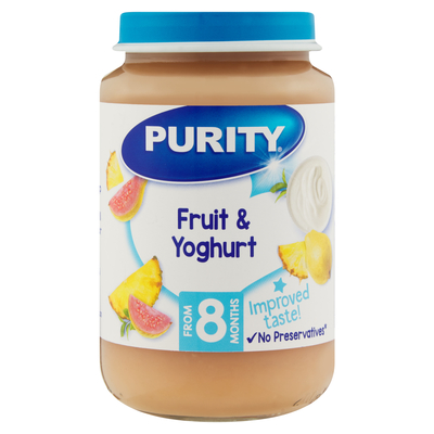Purity Jar Fruit & Yoghurt 200ml from 8 Months | PnP