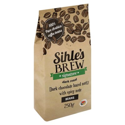 Sihle's Brew Signature Dark Roast Beans 250g | PnP