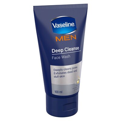 Vaseline for Men Face Wash Deep Cleanse 100ml | PnP