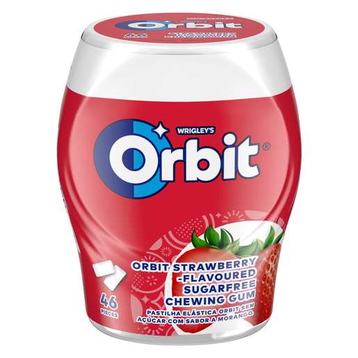 Orbit Strawberry Flavoured Sugar Free Chewing Gum 46 Pack 64g | PnP