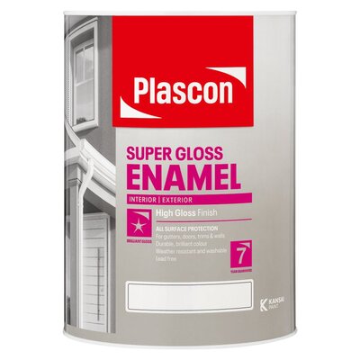 Plascon Golden Brown Interior & Exterior Super Gloss Enamel Paint 5L | PnP