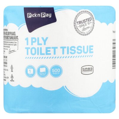 PnP 1 Ply Toilet Tissue Paper 1ea | PnP