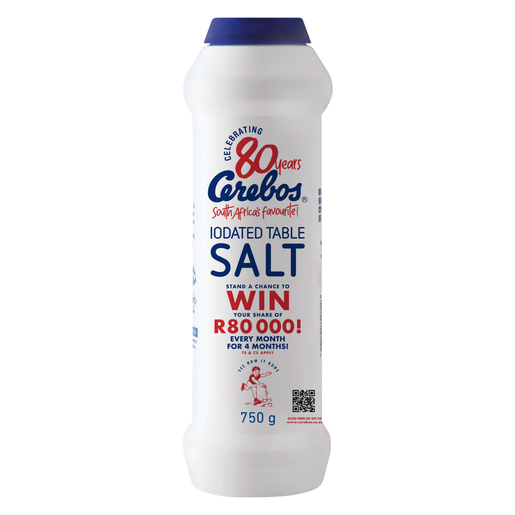 Cerebos Table Iodated Salt Flask 750g | PnP