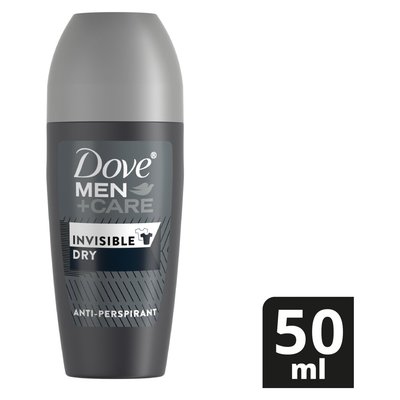 Dove Men + Care Invisible Dry Antiperspirant Roll On Deodorant 50ml | PnP