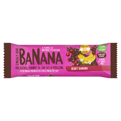 The Truffle Lady Berry Banana Milk Chocolate Energy Bar 40g | PnP