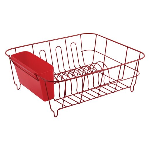 Casa Red Dish Drainer | PnP