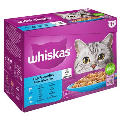 Whiskas Multipack Fish In Jelly 12x85g | Smart Price Specials | PnP Home
