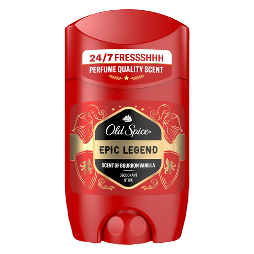 Old Spice Epic Legend Scent Of Bourbon Vanilla Deodorant Stick 50ml | PnP