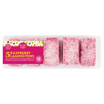 PnP Raspberry Lamington 5 Pack | PnP