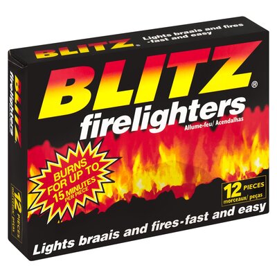 Blitz Firelighters 12 Pack | PnP