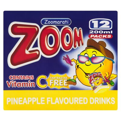 Zoom Pineapple Juice 200ml X 12 | PnP