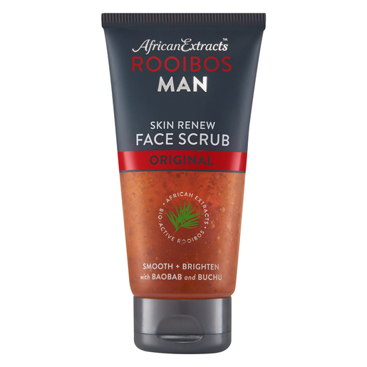 African Extracts Rooibos Man Original Skin Renew Face Scrub 75ml | PnP